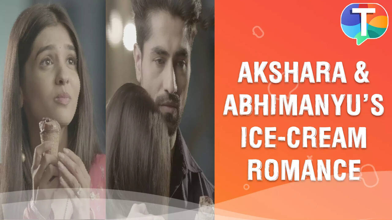 Akshara and Abhimanyu’s CUTE ice-cream romance | Yeh Rishta Kya Kehlata ...