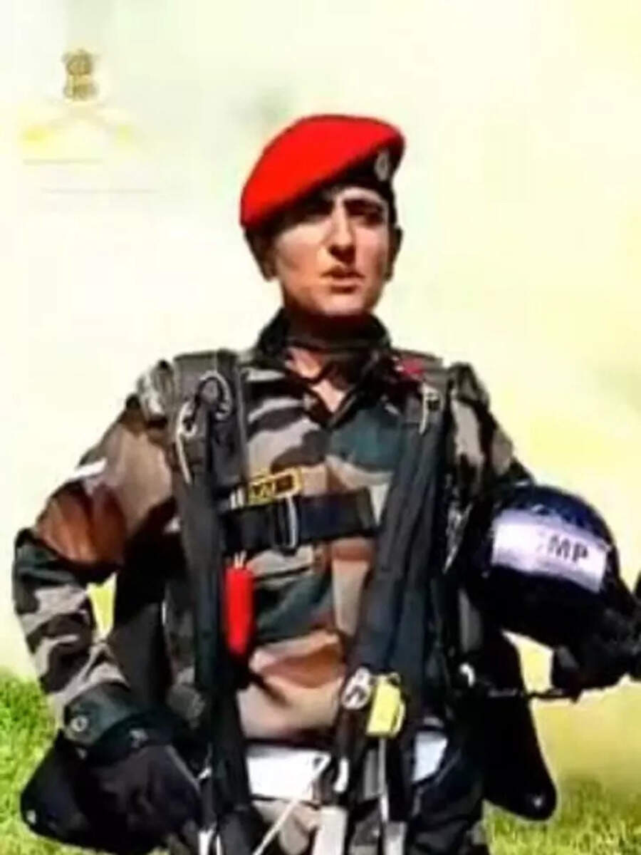 Haryana: Manju Nain becomes India's first female soldier sky diver ...