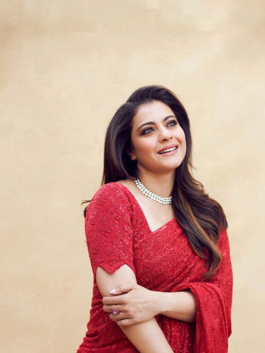 Kajol approved ways to style red saree this wedding season | Zoom TV