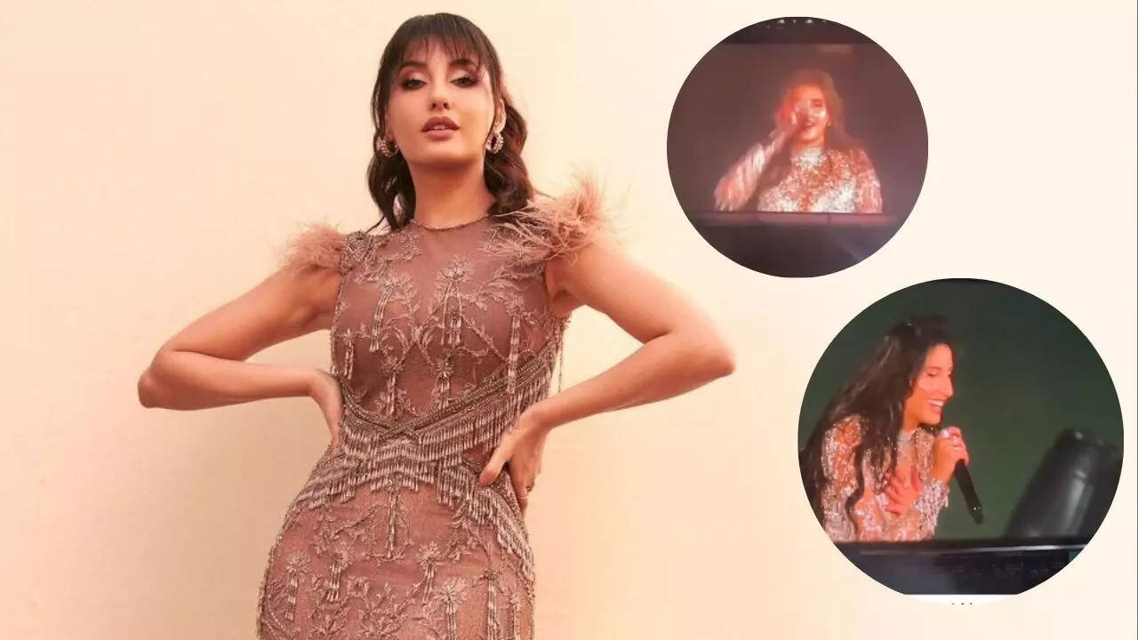 Fifa World Cup 2022 Nora Fatehi Takes Over Stage With Electrifying