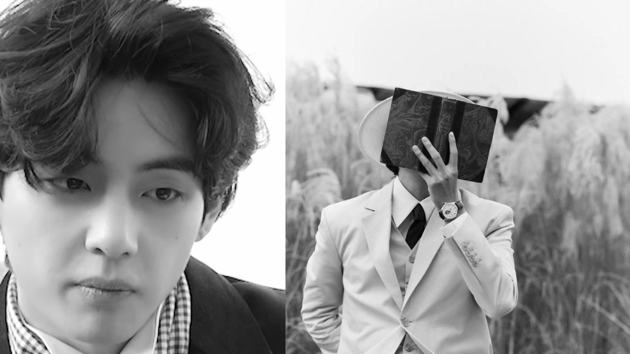 BTS’ V keeps it ‘classic’ in monochrome teaser for upcoming photo folio ...