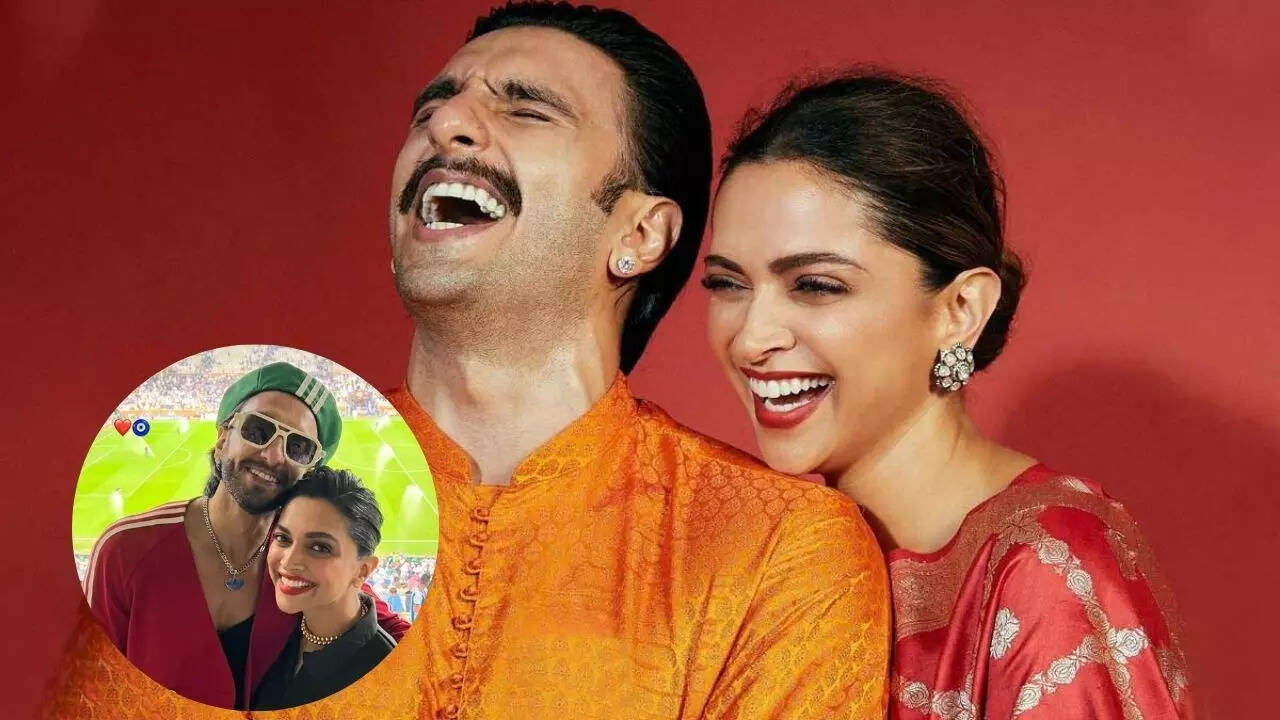 Deepika Padukone: FIFA World Cup 2022: Ranveer Singh sets husband goals AGAIN, calls Deepika ...