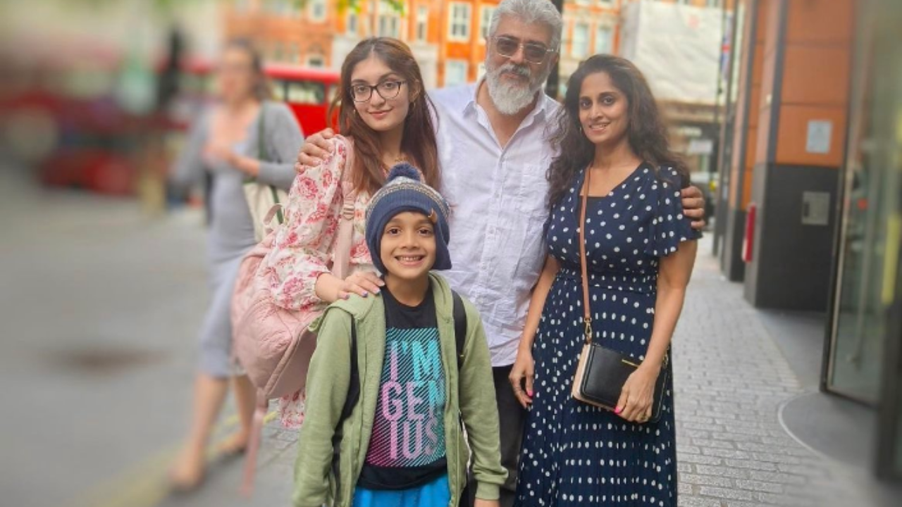 Ajith Kumar vacationing in London along with his family ahead of ...