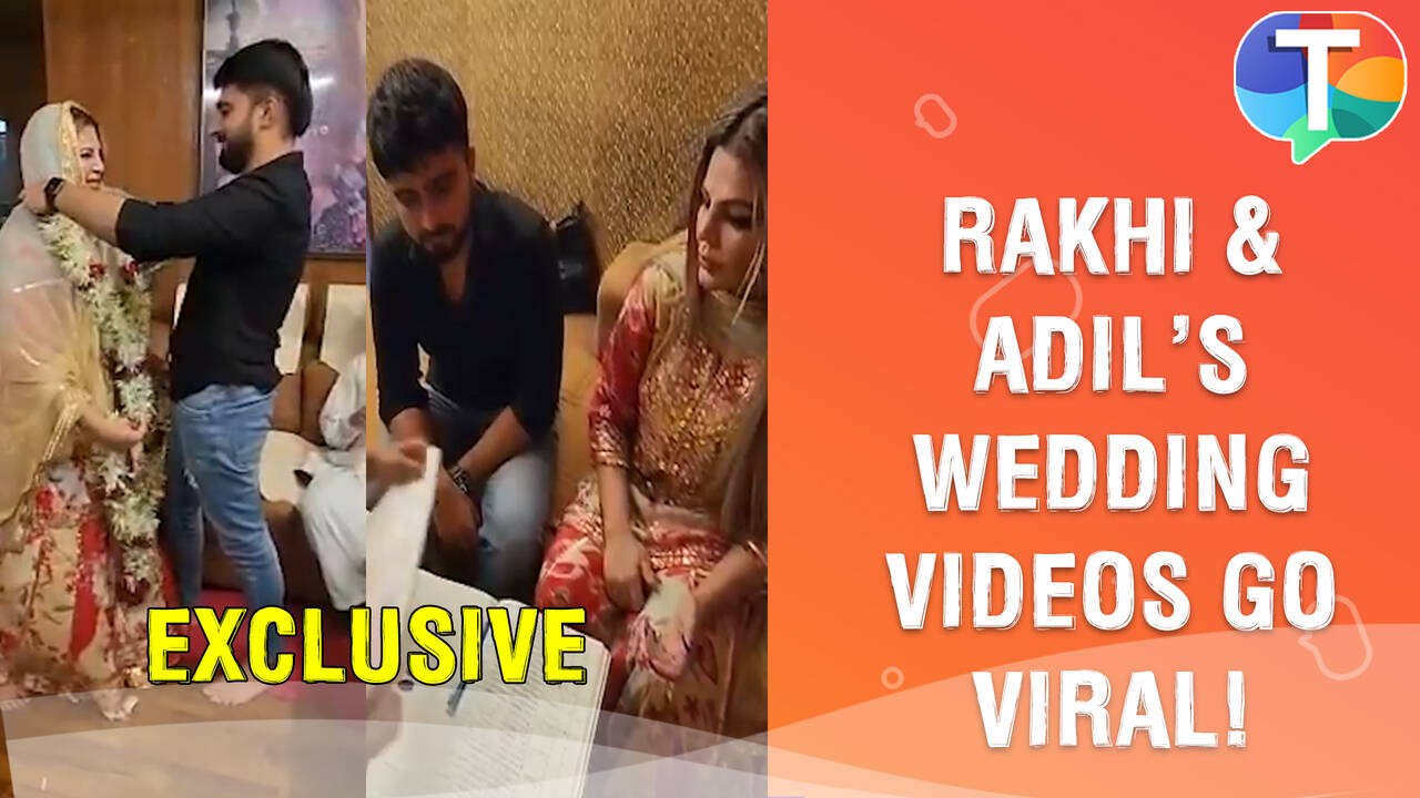 Rakhi Sawants Wedding Video With Adil Khan Durrani Goes Viral