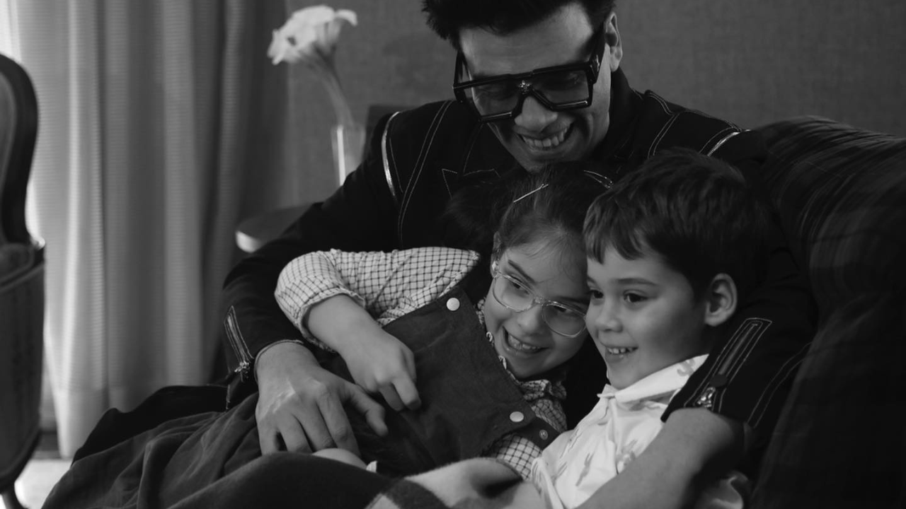 Karan Johar pens heartwarming note for kids Yash and Roohi: Being a ...