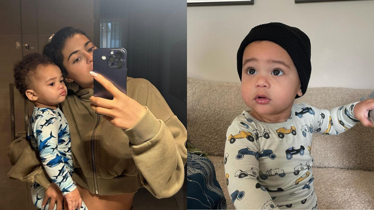 aire webster kylie jenner travis scott reveals baby boy name, shares ...