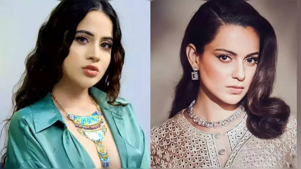 Uorfi V/S Kangana: उर्फी जावेद भिड़ीं कंगना रनौत से, सुना दीं खरी खोटी ...