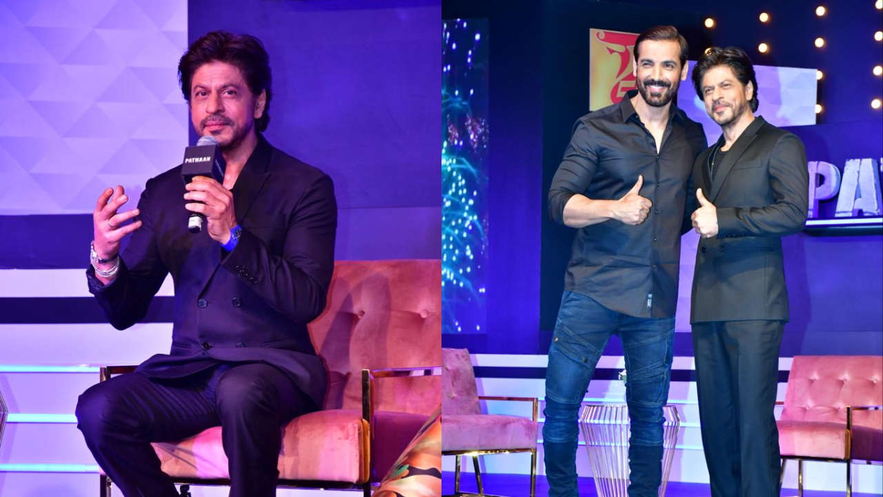 John Abraham names Pathaan star Shah Rukh Khan as the ‘biggest action hero’, says ‘he is an ...