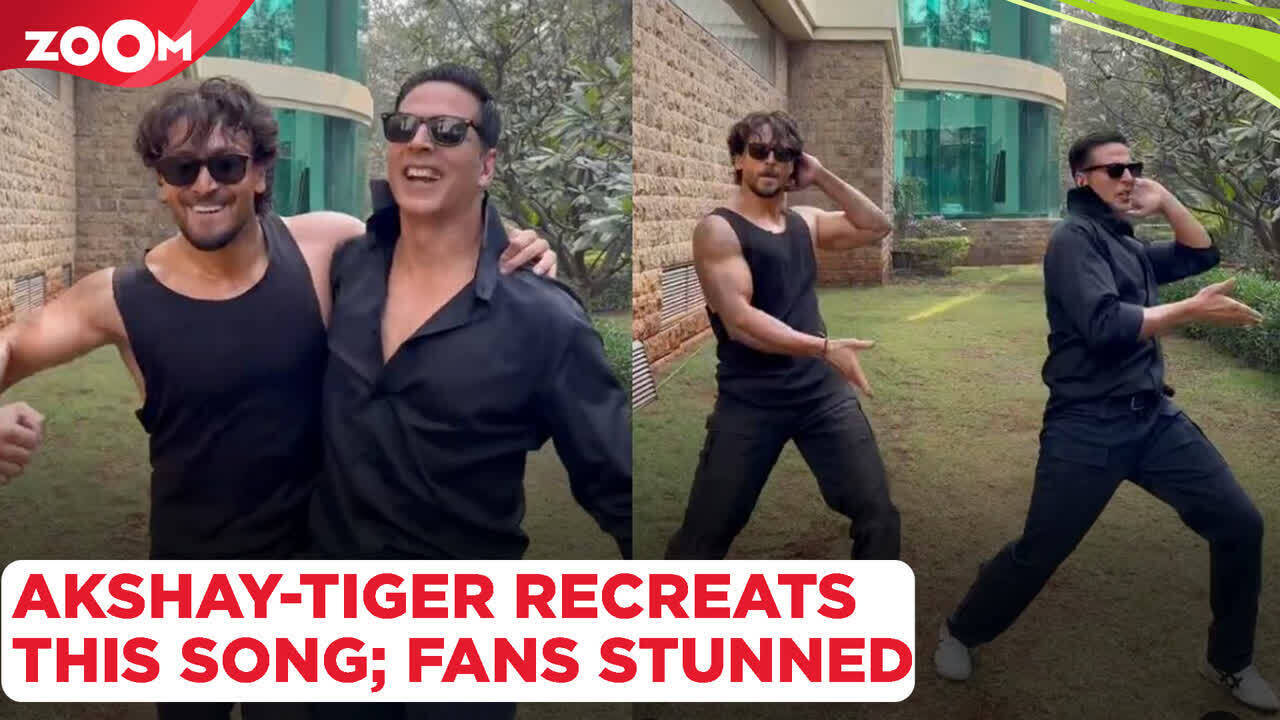 Akshay Kumar & Tiger Shroff FLAUNT their dancing skills on 'Main Khiladi', Fans have THIS demand ...