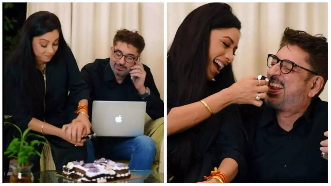 Rupali Ganguly Celebrate her 10th Wedding Anniversary with Husband ...