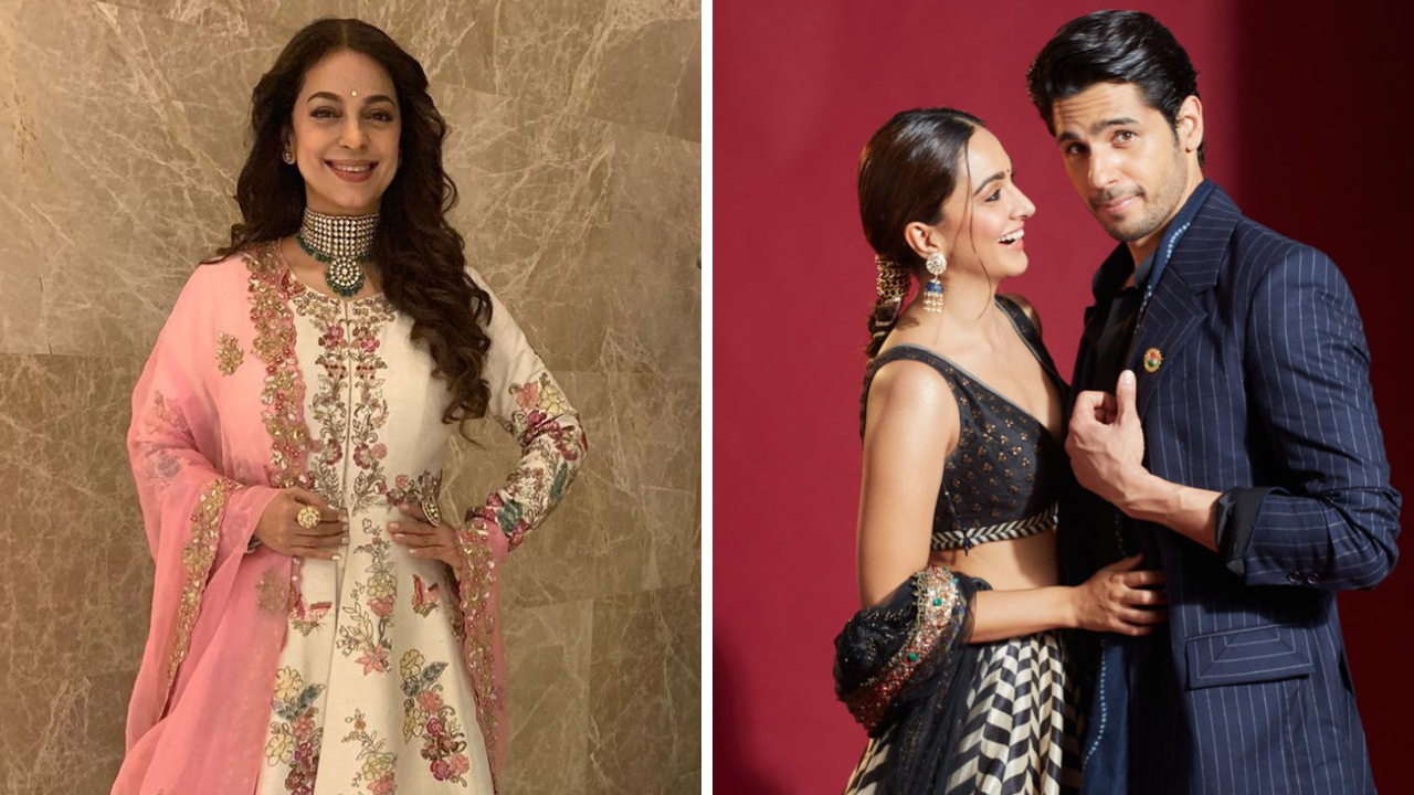 Juhi Chawla arrives in Jaisalmer for Kiara Advani, Sidharth Malhotra's ...