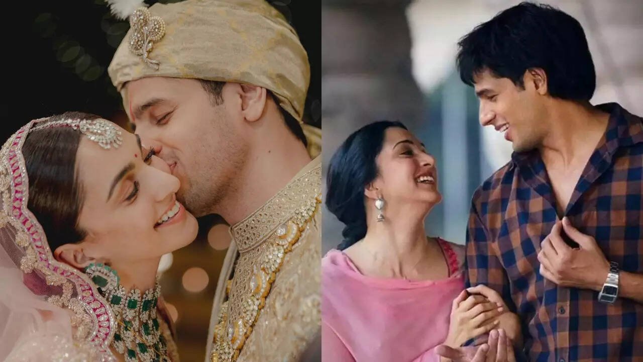 Kiara Advani, Sidharth Malhotra's wedding pics caption has a Shershah ...