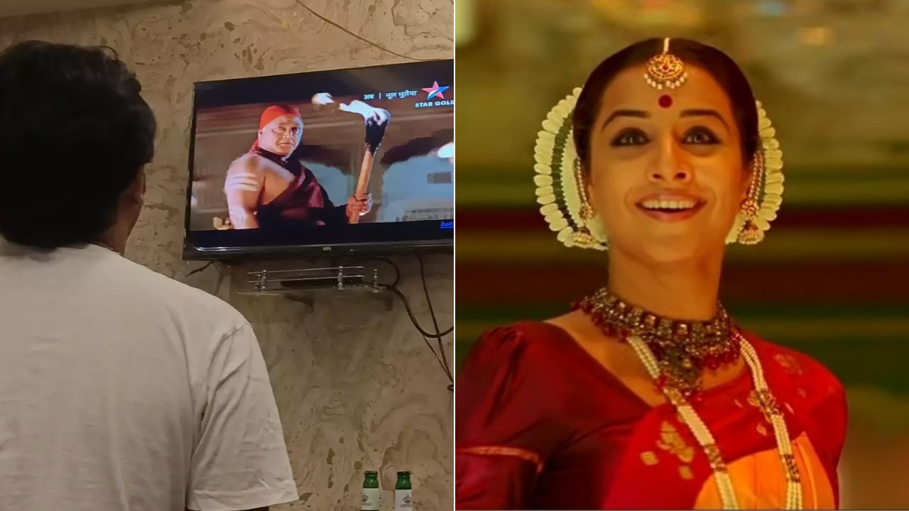 OG Bhool Bhulaiyaa is still a hit! Man waits at bar to watch Manjulika ...