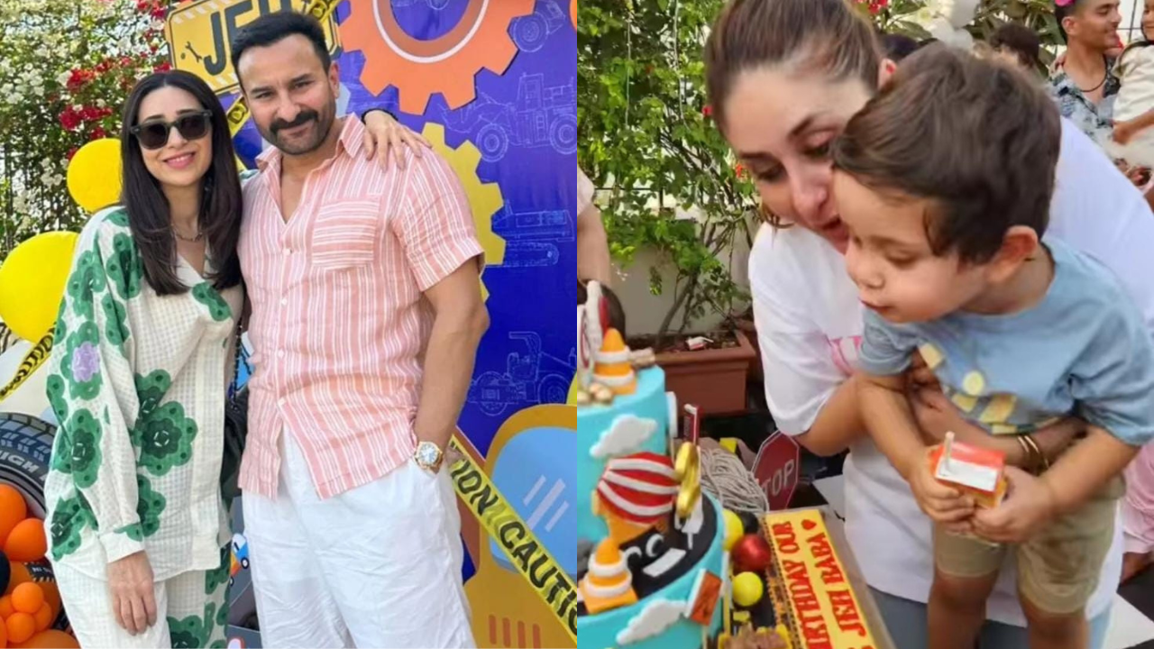 Kareena Kapoor hosts warm house party as baby boy Jeh turns 2. Karisma ...