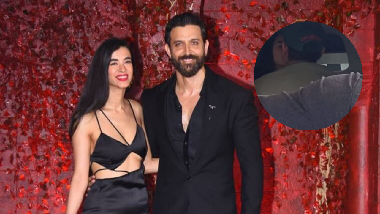 Hrithik Roshan Saba Azad kissing Viral Video, Celebrity News | Zoom TV