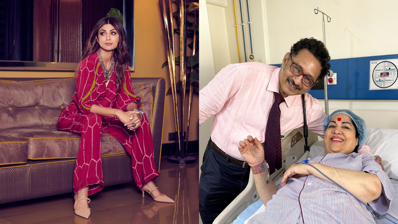 Shilpa Shetty gets emotional as mother Sunanda undergoes surgery: Never ...