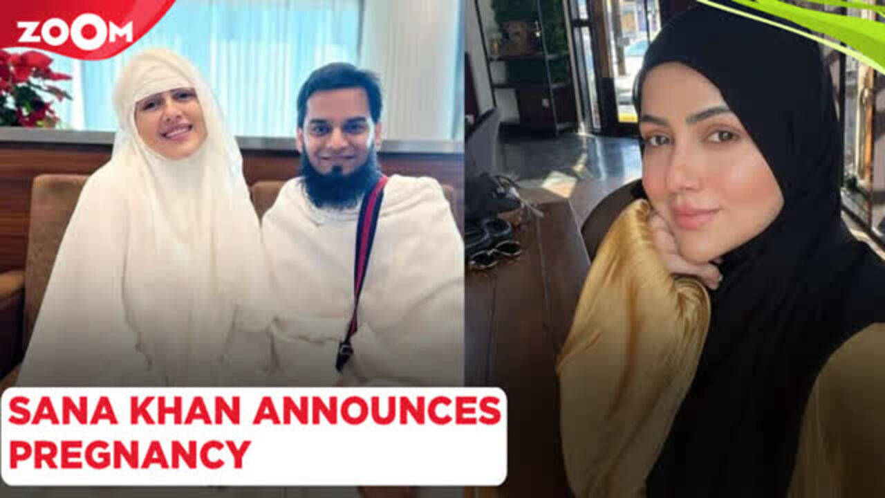 Sana Khan announces pregnancy with husband Anas Saiyad; fans react ...
