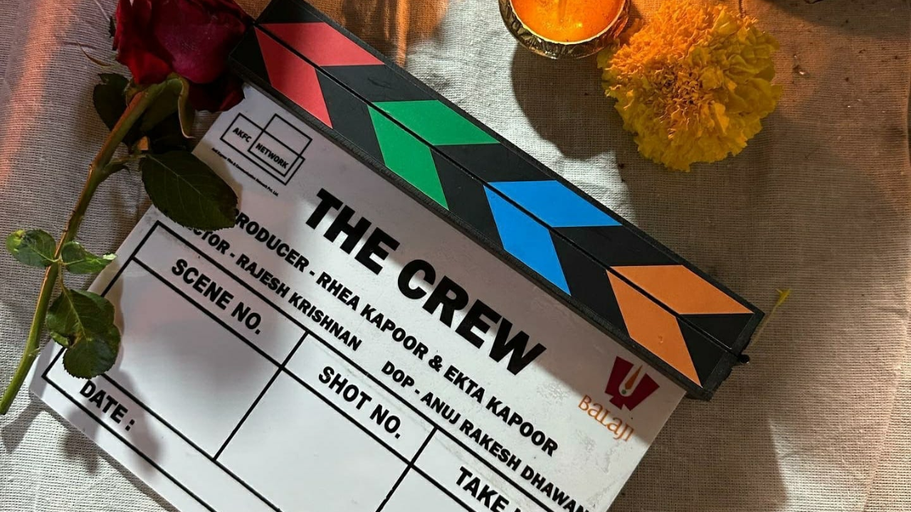 Rhea Kapoor stars shoot for Kareena, Tabu, Kriti starrer The Crew. Read ...
