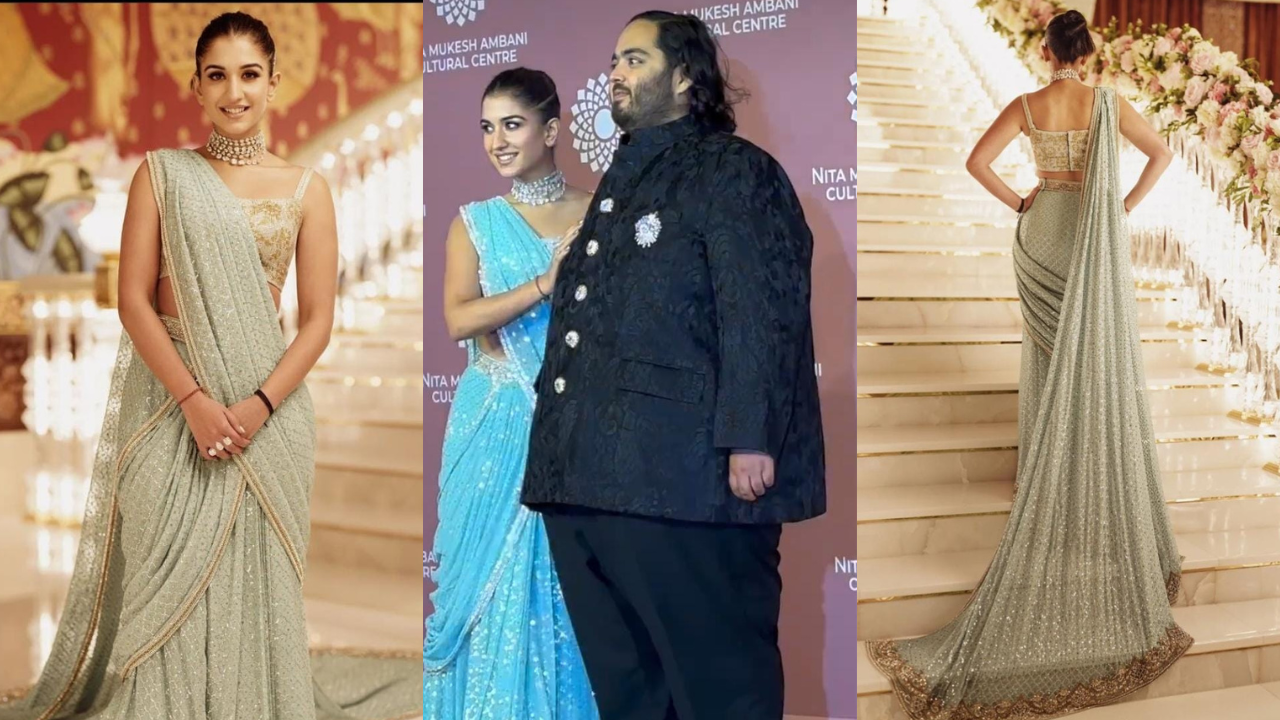 NMACC Gala: Ambani Bahu-To-Be Radhika Merchant Oozes Princess Jasmine ...