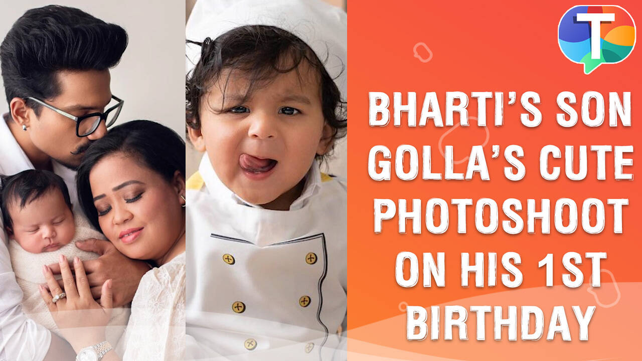 Bharti Singh shares CUTE pics of his son Golla on his 1st birthday ...