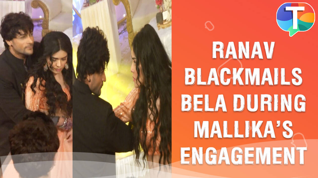 Ranav BLACKMAILS Bela & dances with her at Mallika’s engagement | Bekaaboo update | TV News, TV ...
