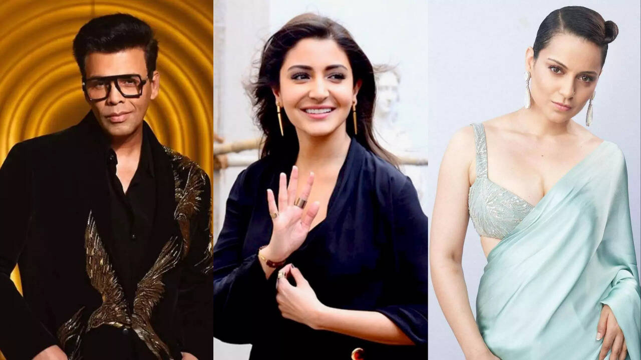 Karan Johar taunts Kangana Ranaut over the allegation of ruining Anushka Sharma's career- करण ...