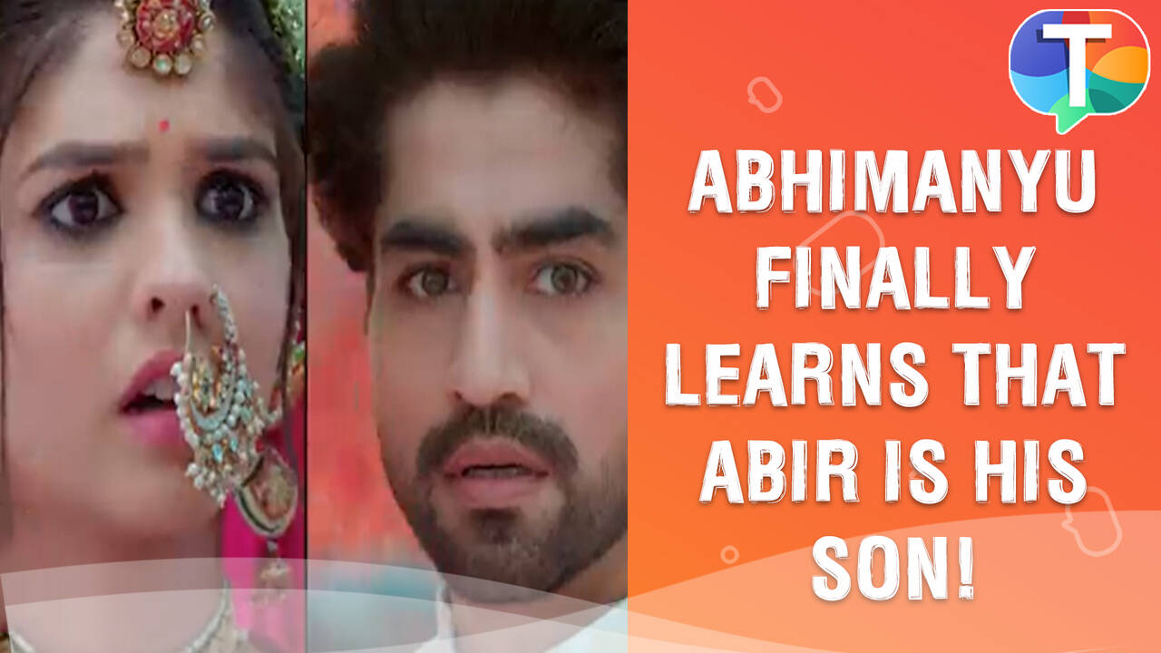 Yeh Rishta Kya Kehlata Hai: Abhimanyu LEARNS that Abir is his son ...