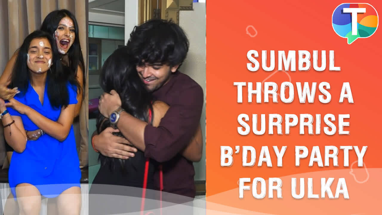 Sumbul Touqeer Khan Host a Grand Birthday Party for Ulka Gupta- उल्का ...